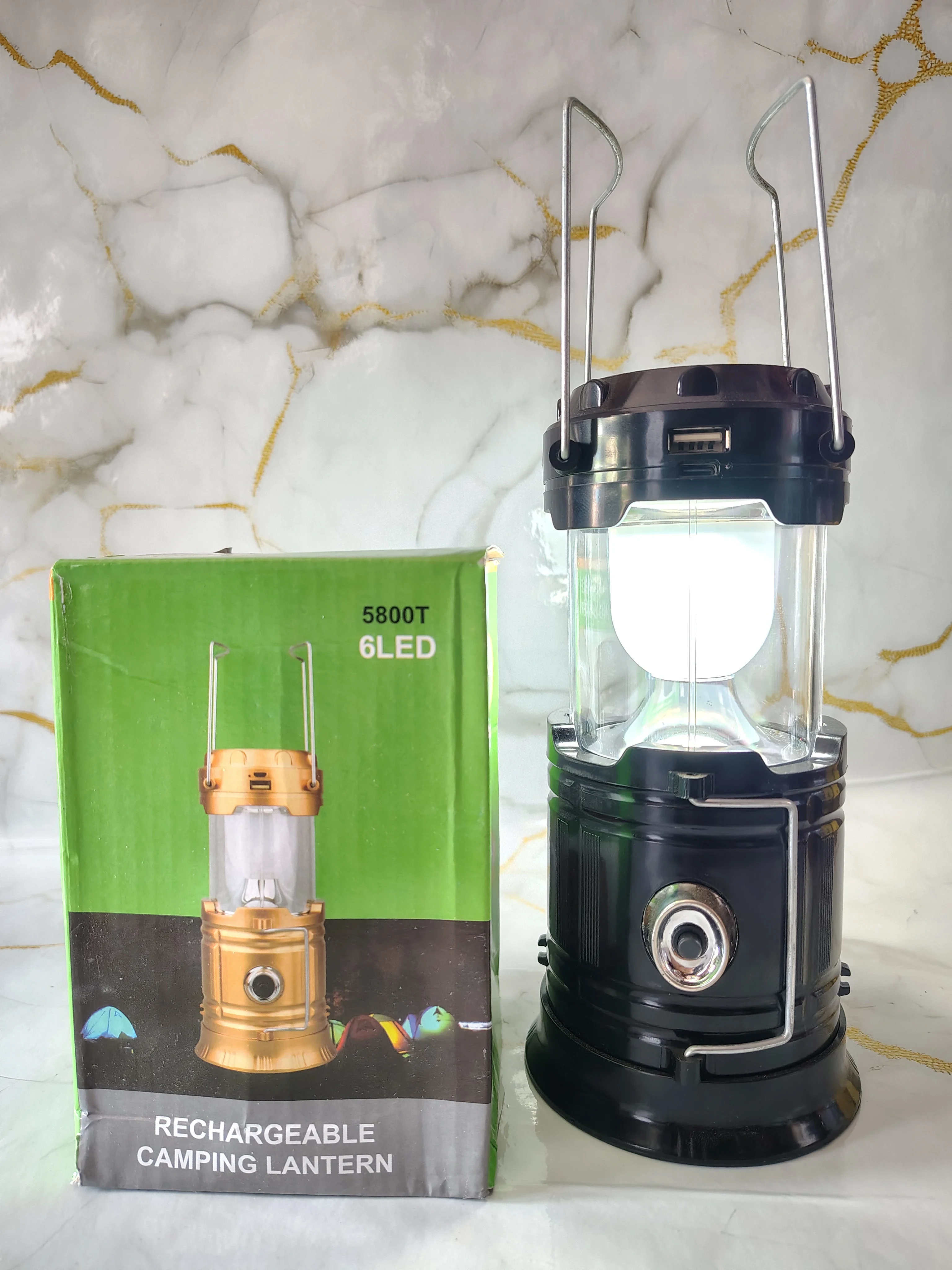 Solar lalten with torch