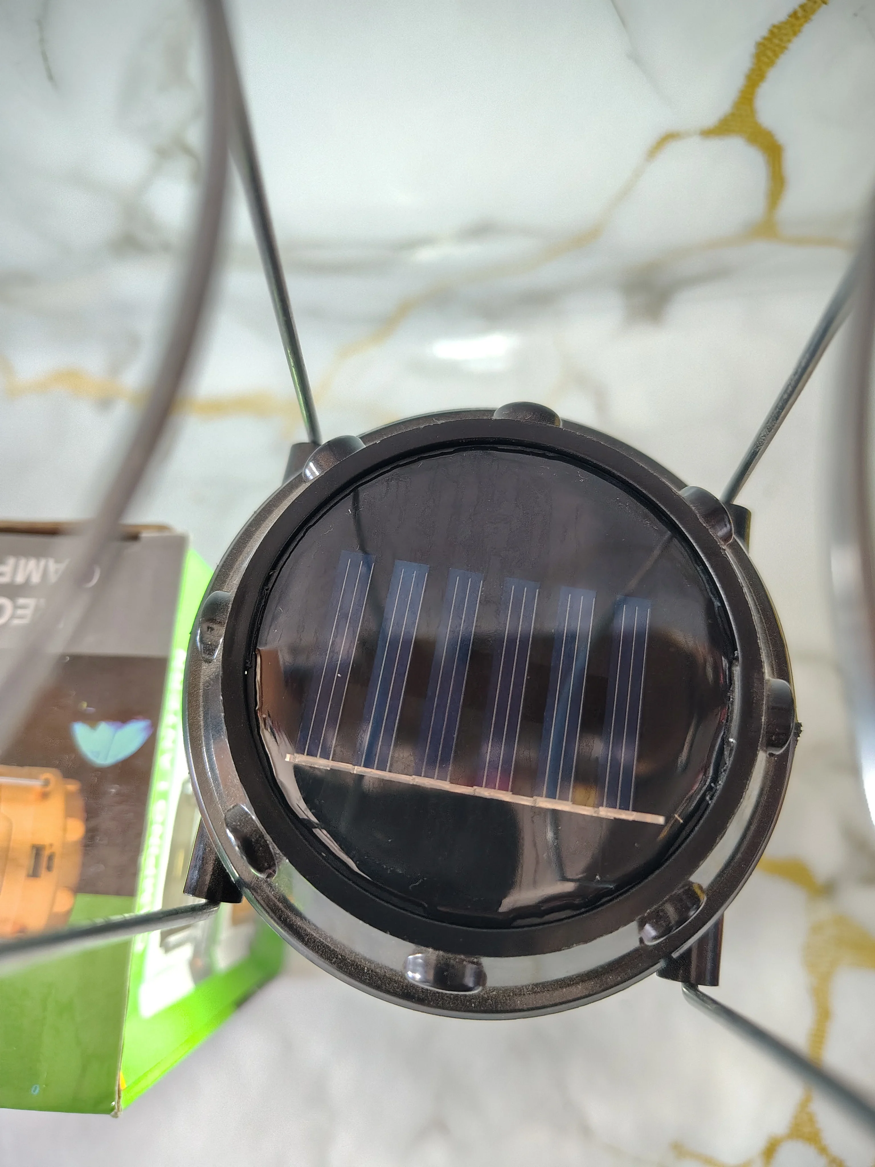 Solar lalten with torch