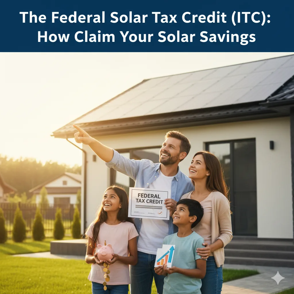 The Federal Solar Tax Credit (ITC): How to Claim Your Solar Savings