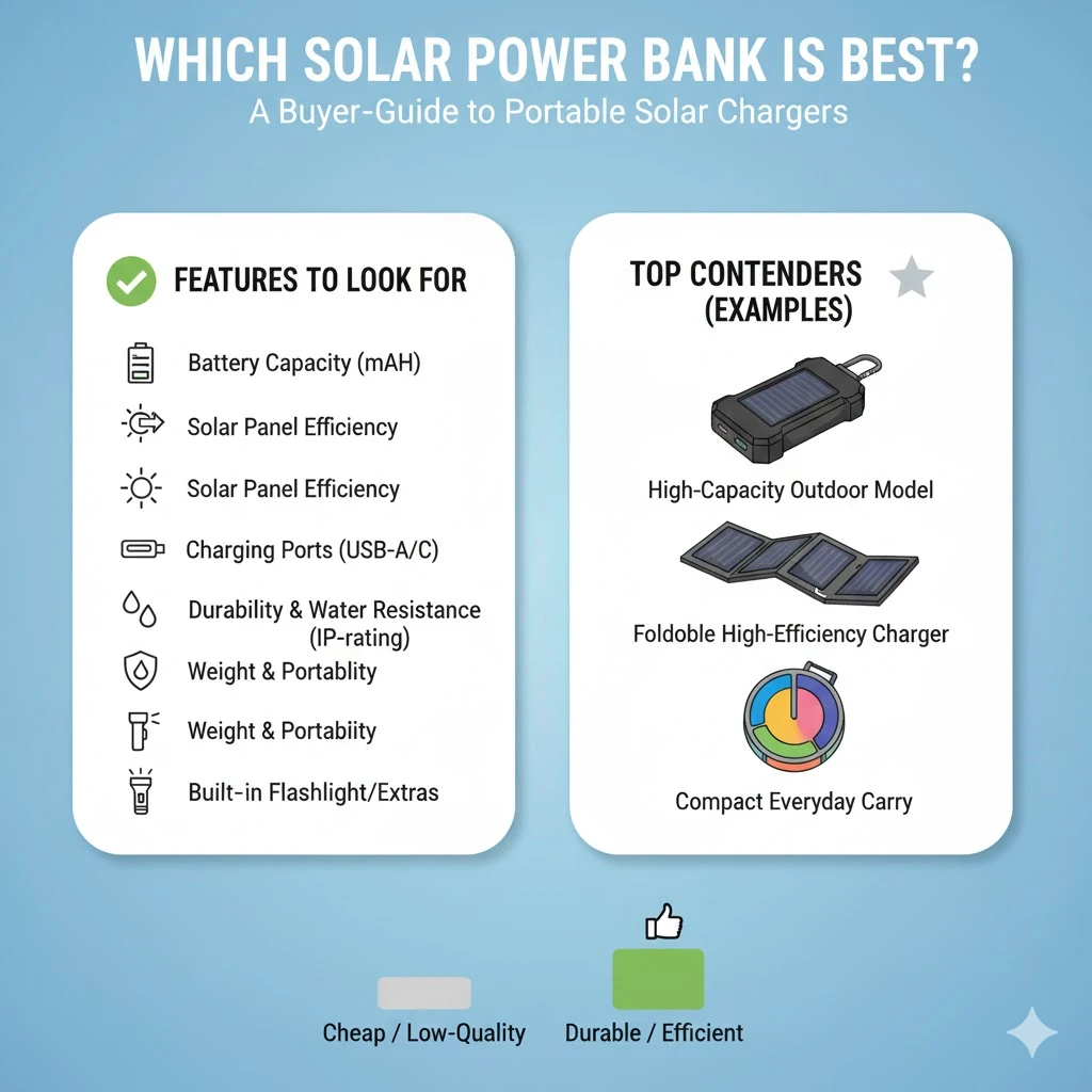 Which Solar Power Bank is Best?