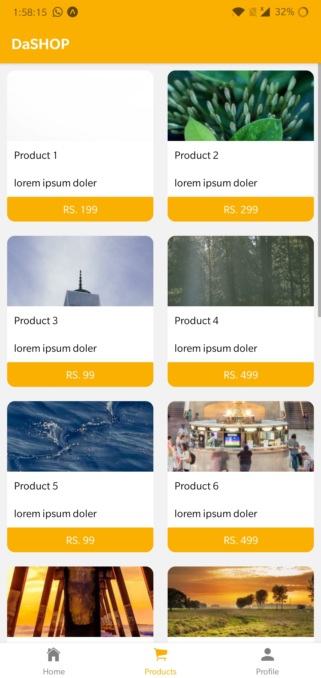 GitHub - pranjaljain0/DaShop: a react native e commerce application