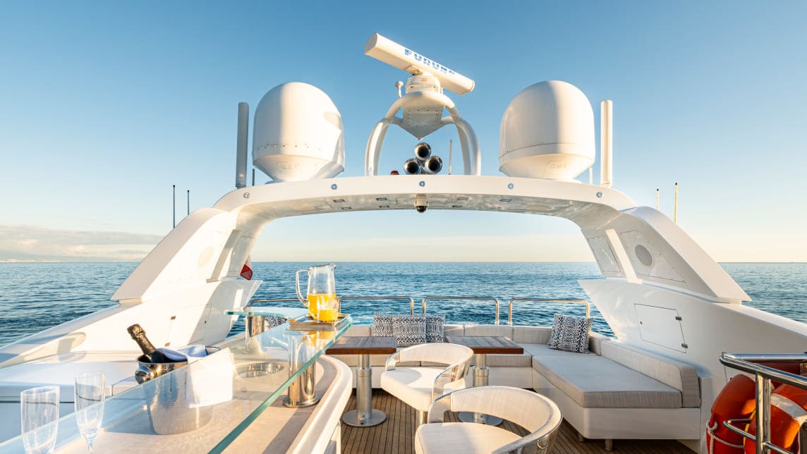 MANGUSTA 132 Yacht for Sale | Phoenix Yacht Management