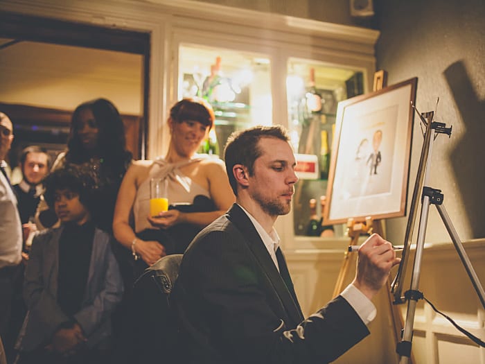 The Arty One Caricatures →