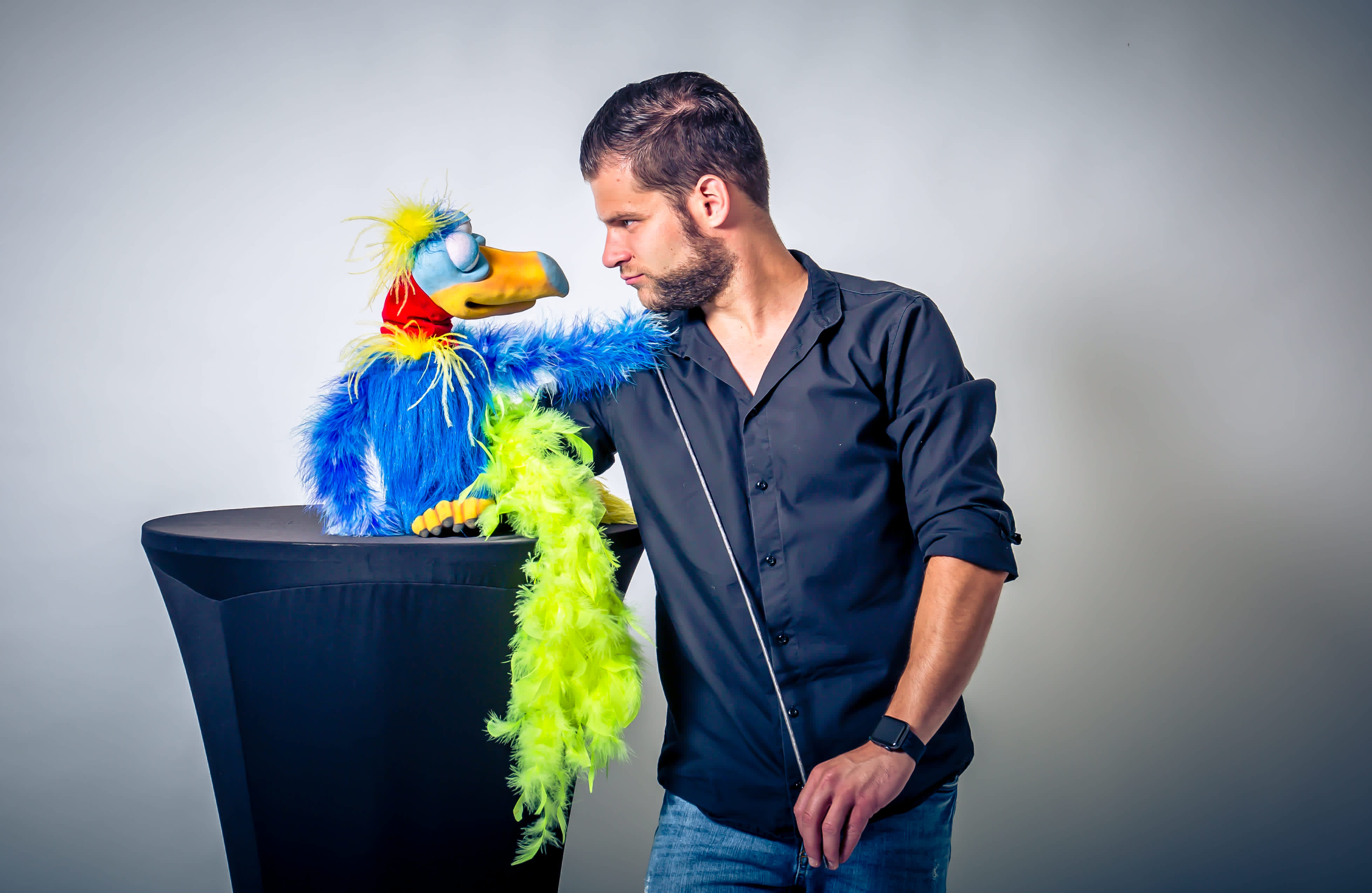 Bauchredner Pascal Huber → Hier direkt online buchen