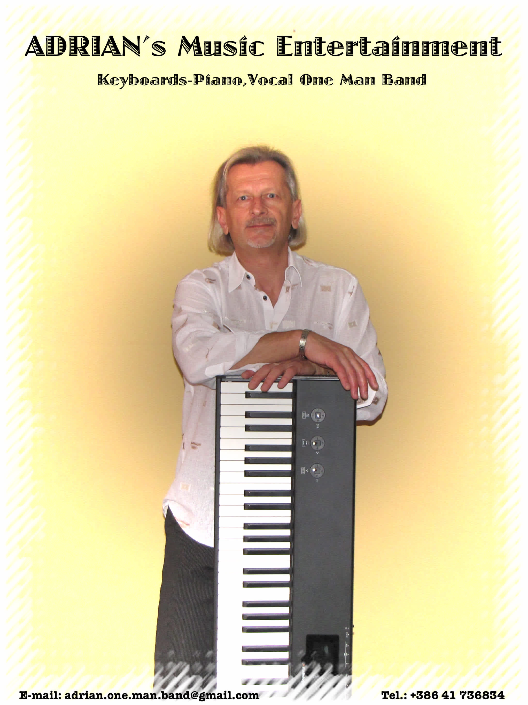 ADRIAN One Man Band & Pianist → Hier direkt online buchen