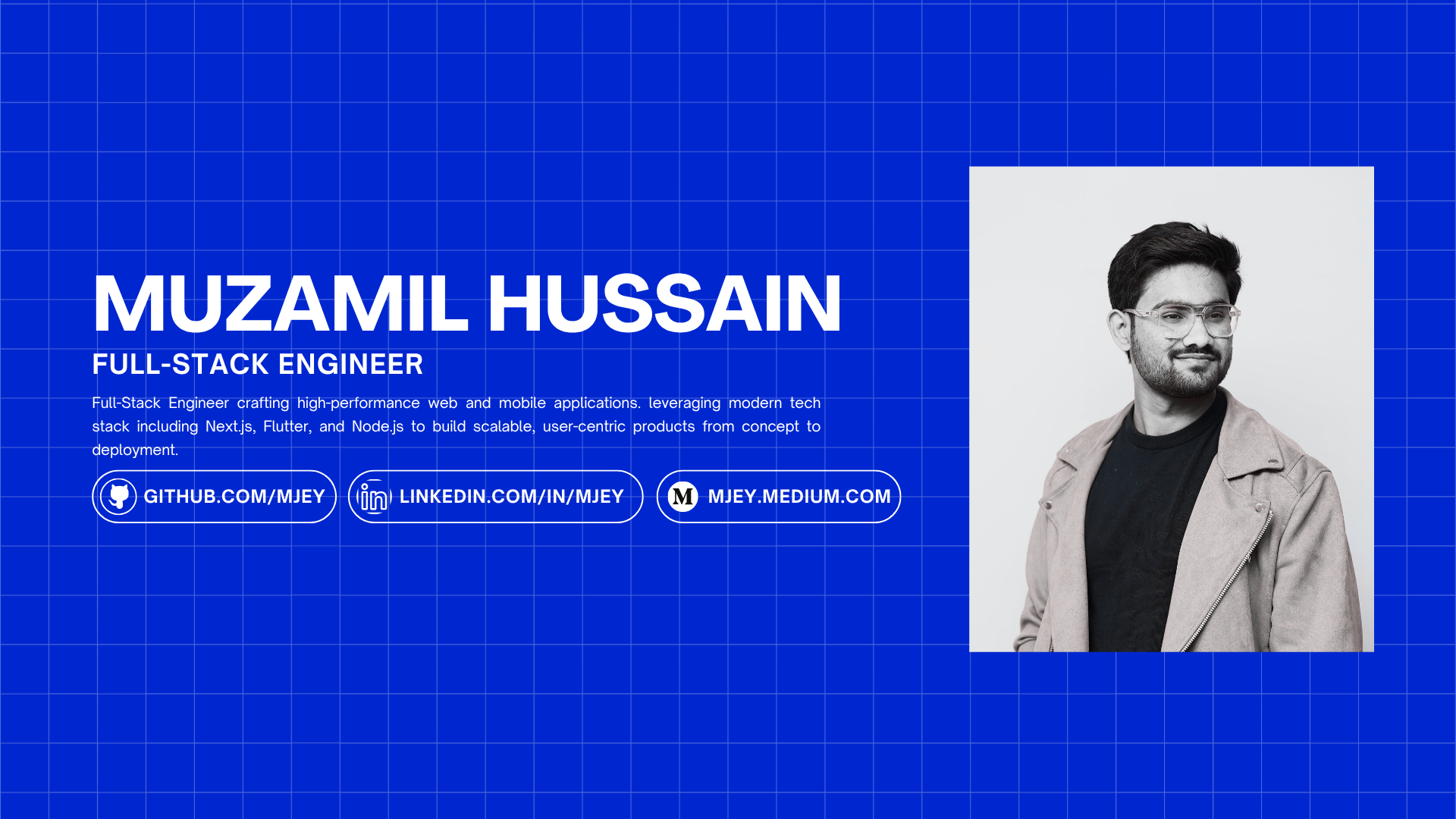 Muzamil Hussain | Software Developer