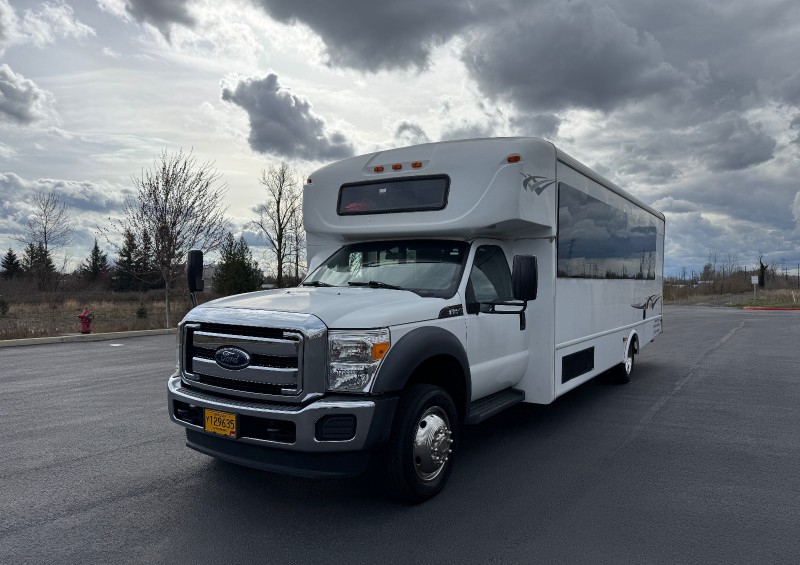 2013 Ford F-550 Shuttle Bus For Sale In Gresham, Global Limos Bus Sales