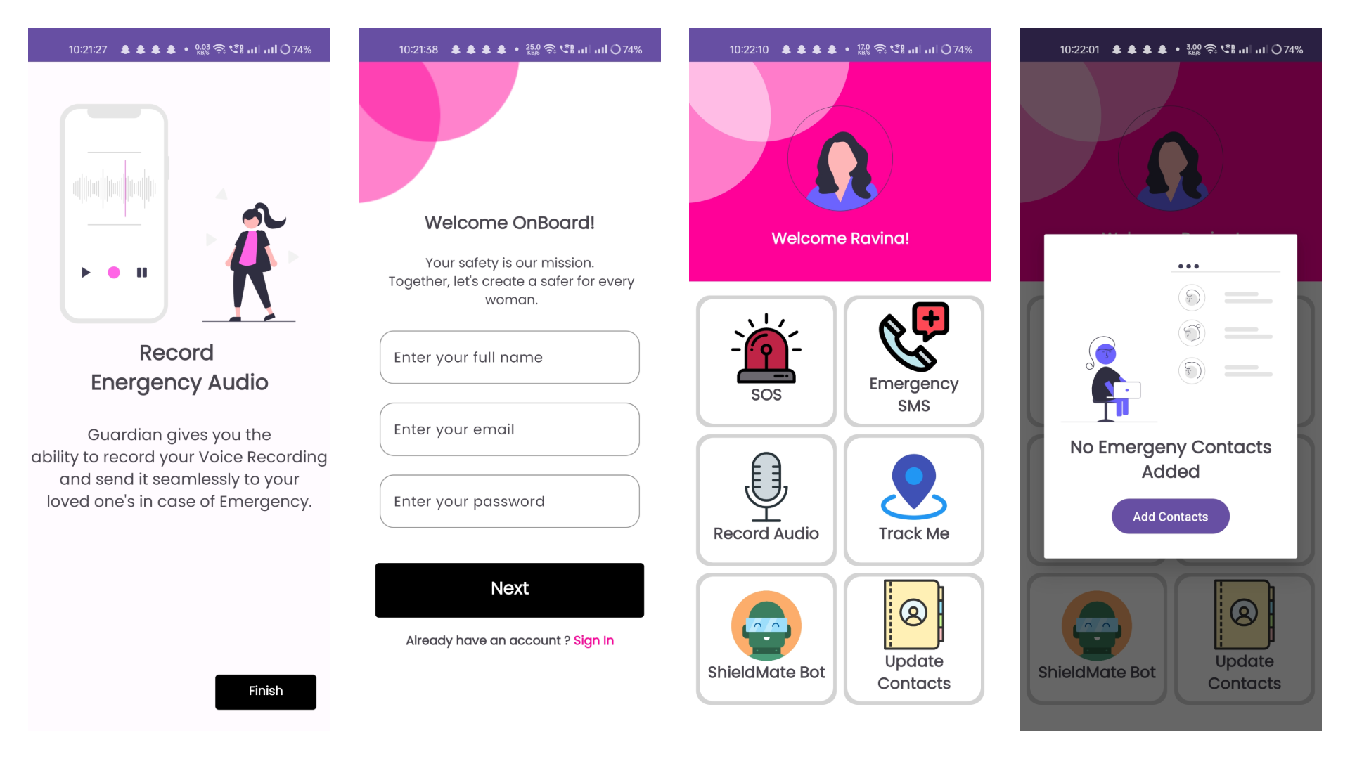 GitHub - vaishnavgupta/Guardian-The-Safety-App: Guardian is an Android app designed to ensure ...