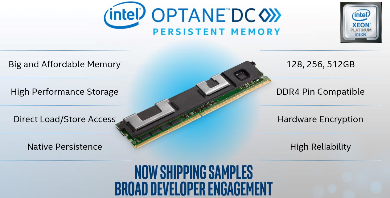 Intel Umumkan Pilihan Produk Terbaru : Optane DC Persistent Memory ...