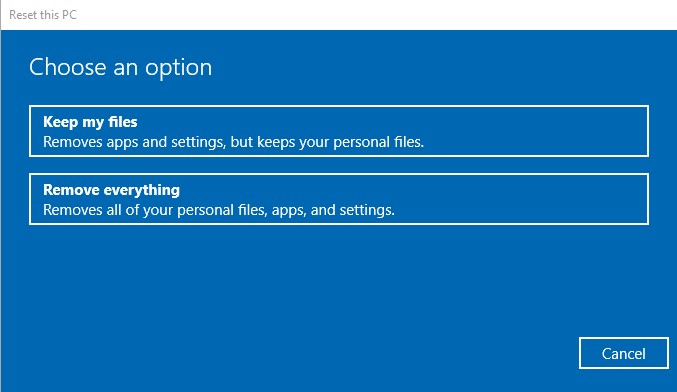 Hal Yang Perlu Kamu Ketahui Tentang Reset This PC Pada Windows 10 ...