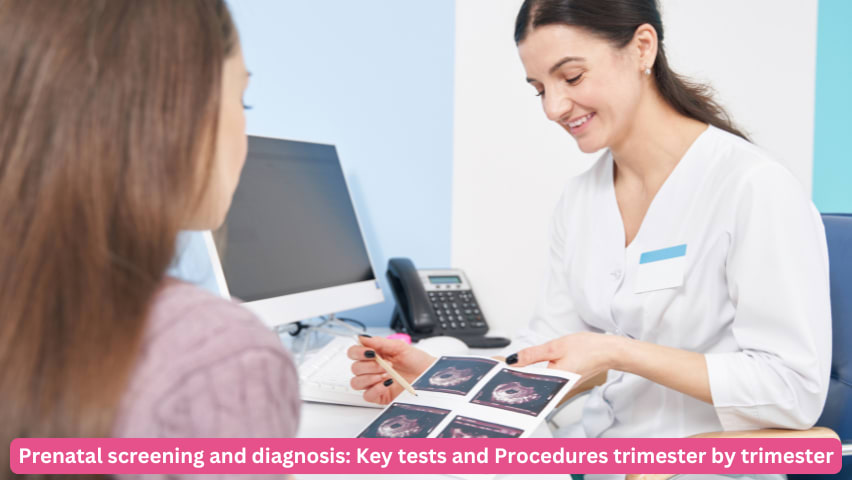Prenatal screening and diagnosis: Key tests and Procedures trimester by ...