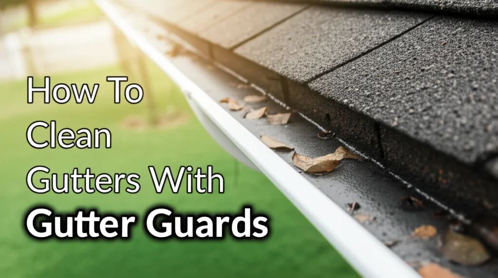 How To Clean Gutters With Gutter Guards — Be A Cleaner