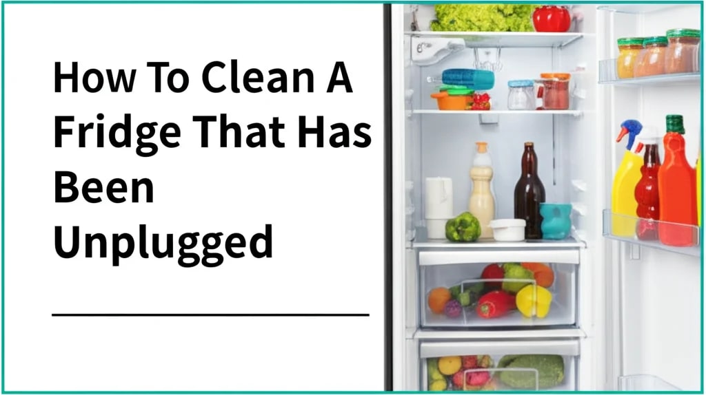 How To Clean A Fridge That Has Been Unplugged — Be A Cleaner