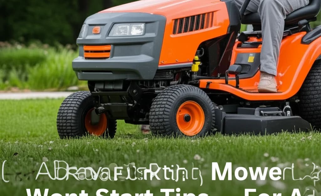 Husqvarna Mower Wont Start