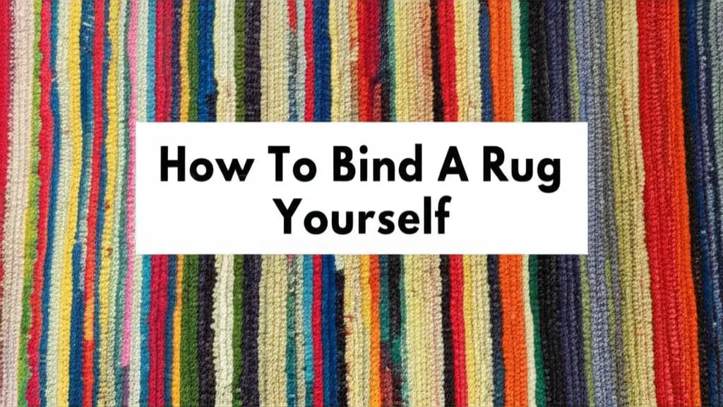 How To Bind A Rug Yourself — Home Essentials Guide (HEG)
