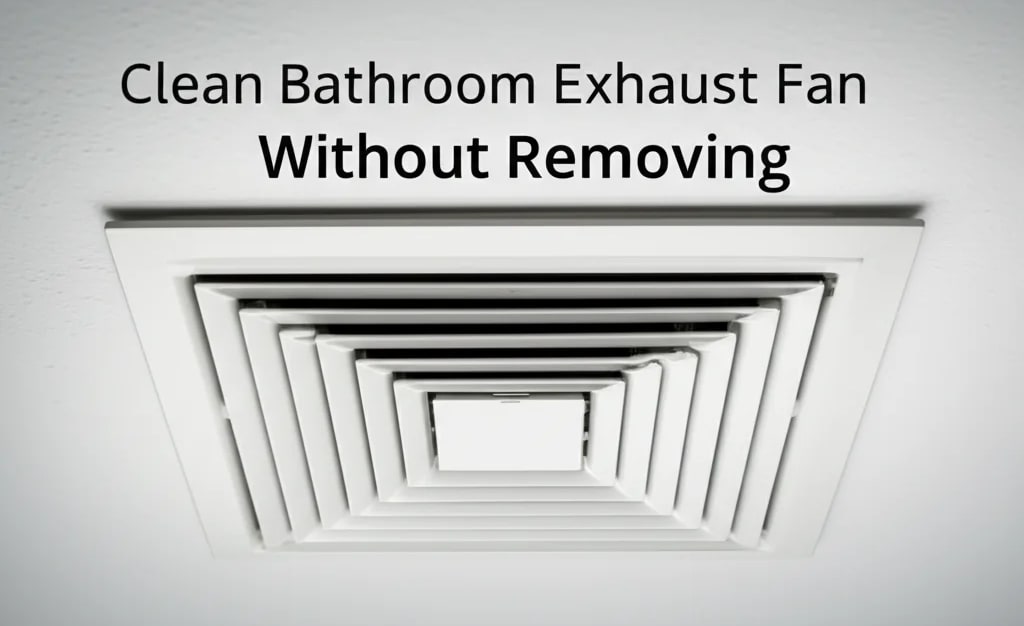 How To Clean Bathroom Exhaust Fan Without Removing — Home Essentials ...