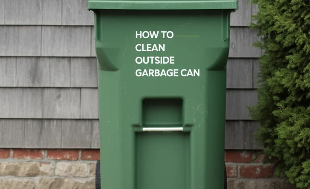 How To Clean Outside Garbage Can — Home Essentials Guide (HEG)