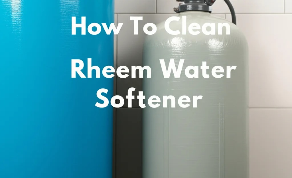 How To Clean Rheem Water Softener — Home Essentials Guide (HEG)