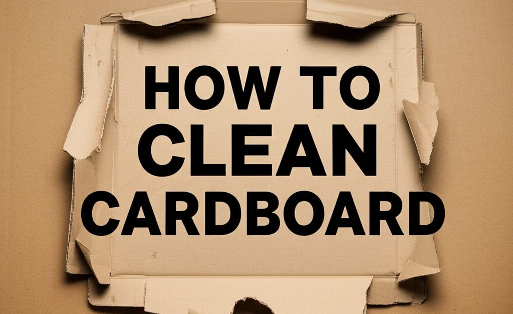 How To Clean Cardboard — Home Essentials Guide (HEG)