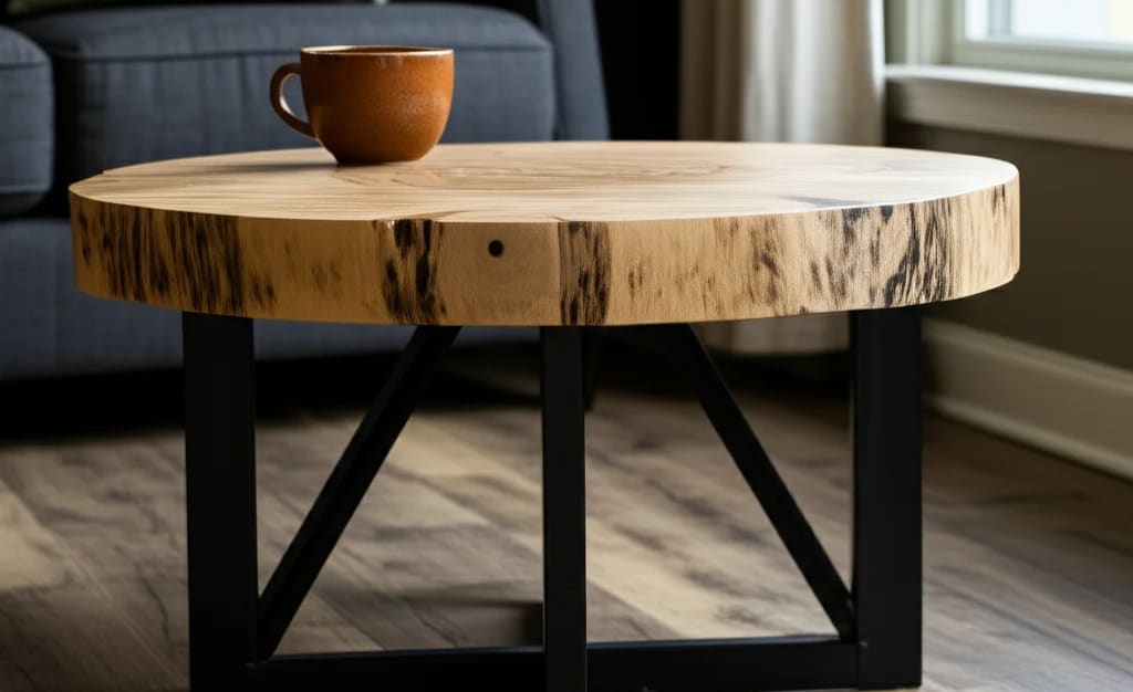How To Build Round Coffee Table — Home Essentials Guide (HEG)