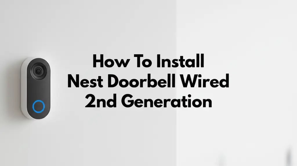 How To Install Nest Doorbell Wired 2nd Generation — Home Essentials ...