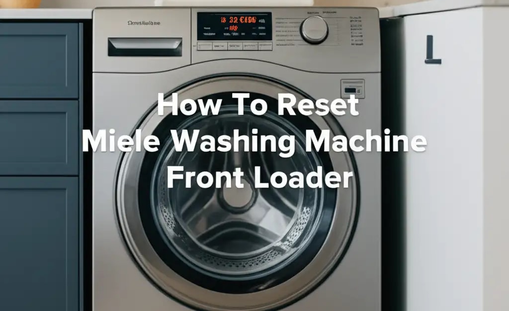 How To Reset Miele Washing Machine Front Loader — Home Essentials Guide ...