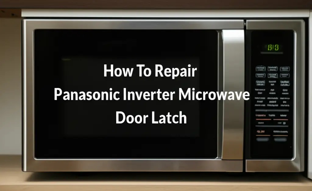 How To Repair Panasonic Inverter Microwave Door Latch — Home Essentials Guide (HEG)