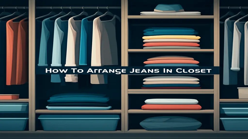 How To Arrange Jeans In Closet — Home Essentials Guide (HEG)