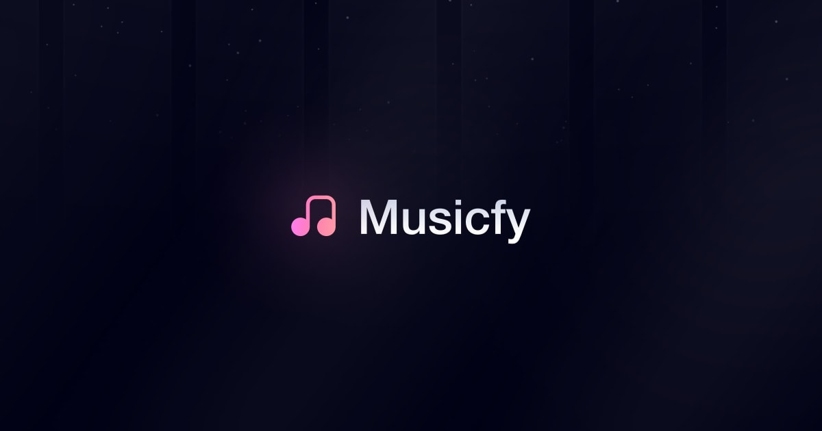 Musicfy - AI Tool