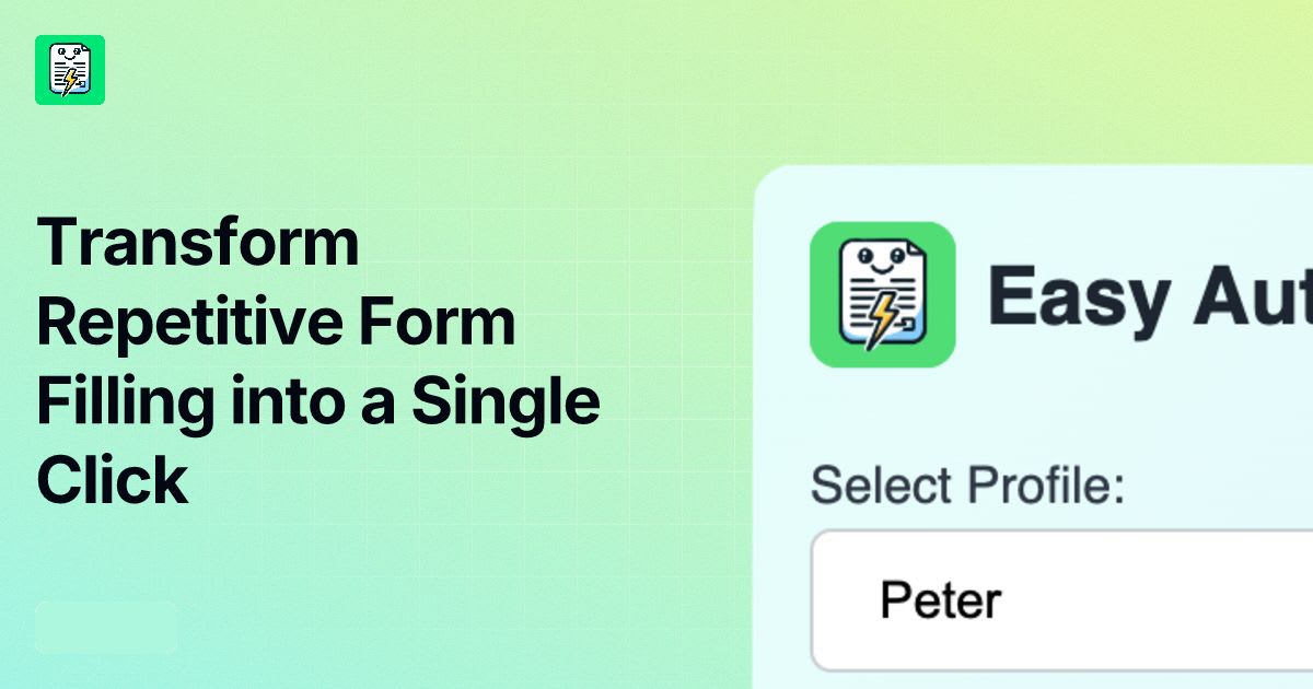Easy Autofill - AI Tool