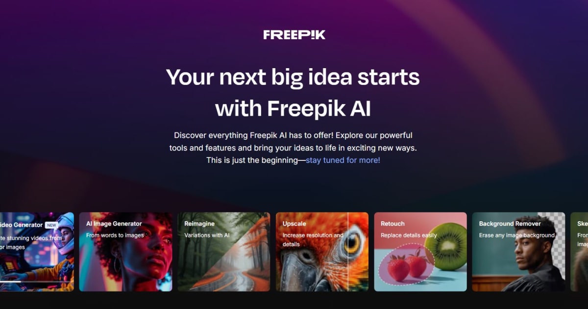 Freepik AI - AI Tool