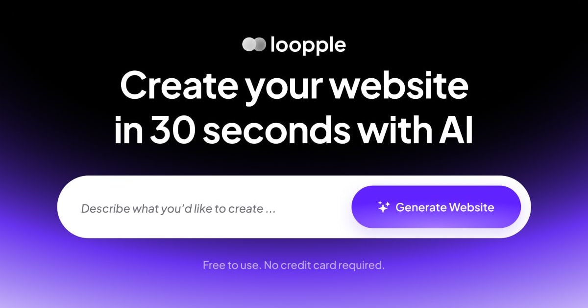 Loopple - AI Tool