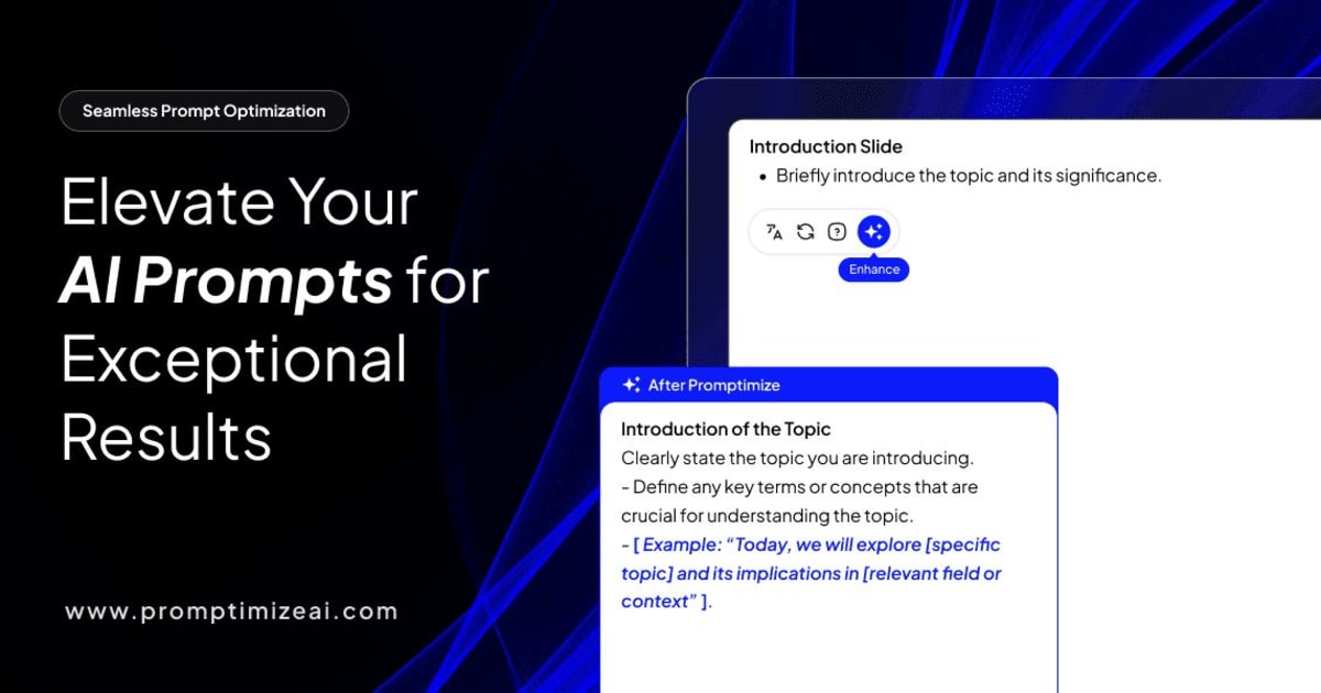 Promptimize AI - AI Tool