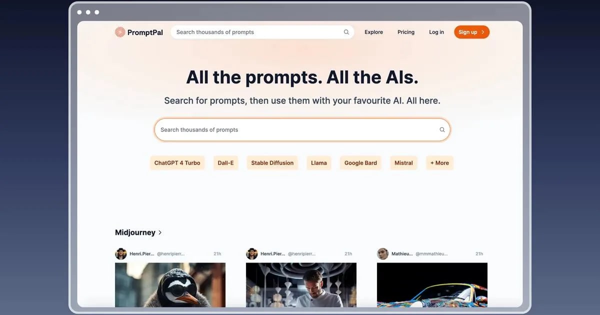 PromptPal - AI Tool