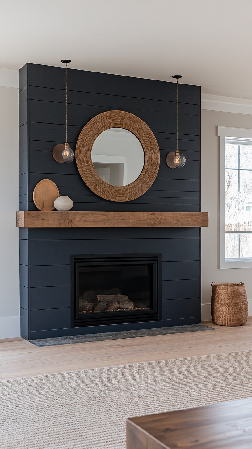 26 Stunning Shiplap Fireplace Ideas to Elevate Your Interior Design ...