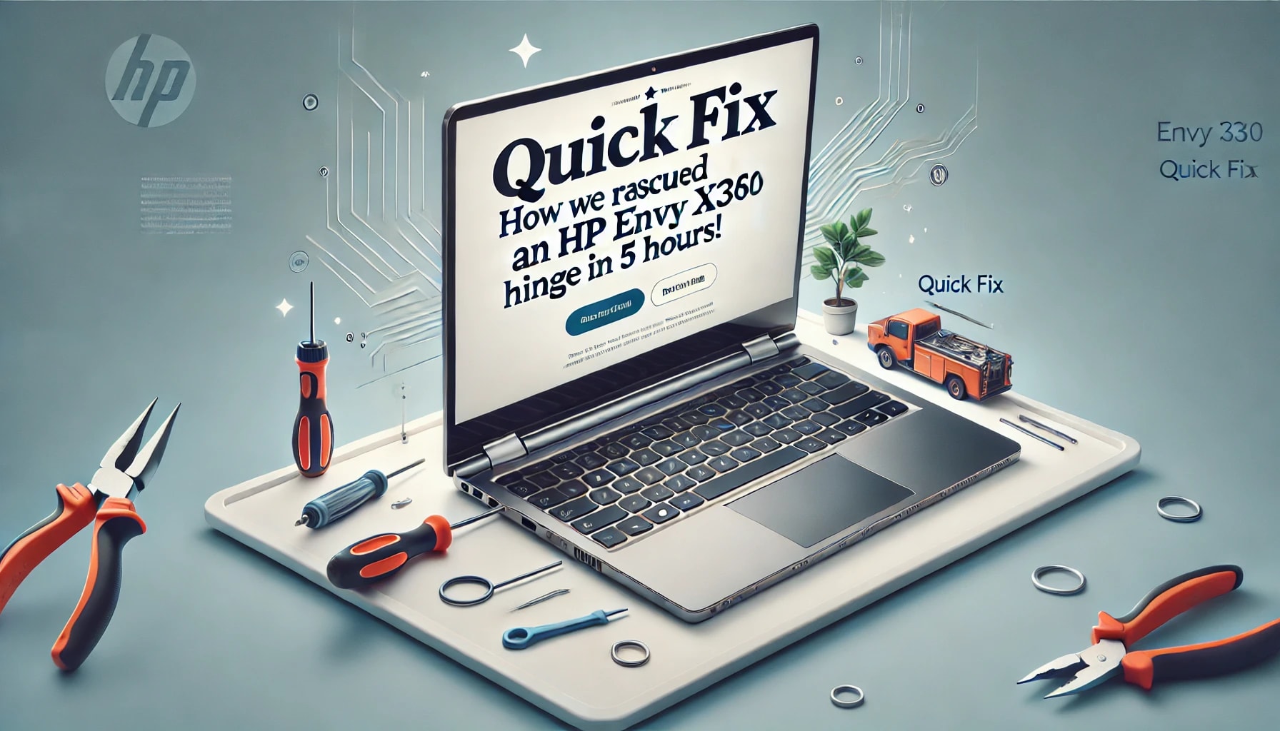 Quick Fix: How We Rescued an HP Envy x360 Hinge in 5 Hours! - Safemode ...