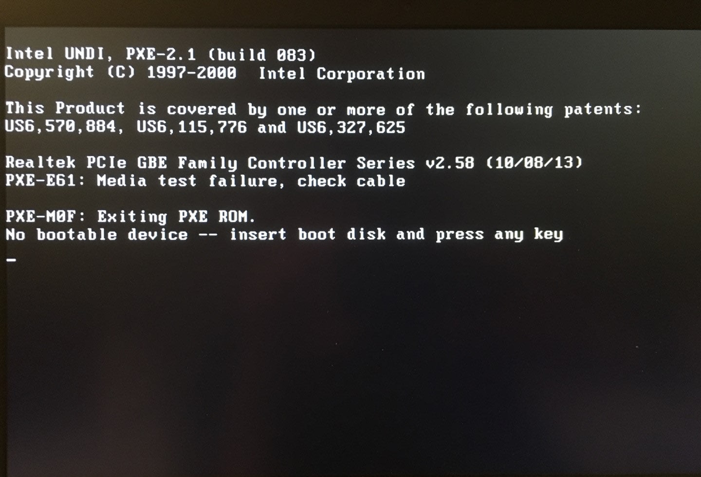 How to fix “No bootable device” hard drive error - Safemode Computer Service
