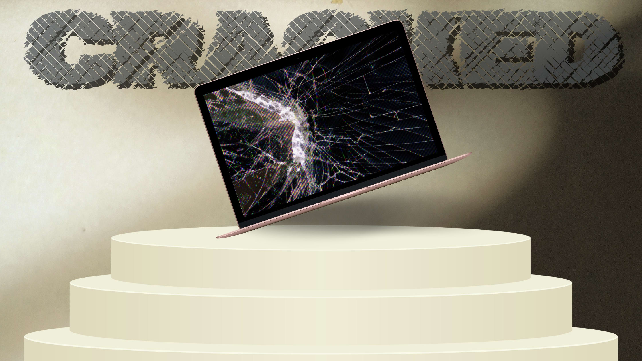 How we dealt with the cracked screen of an Apple MacBook Air 13-inch ...