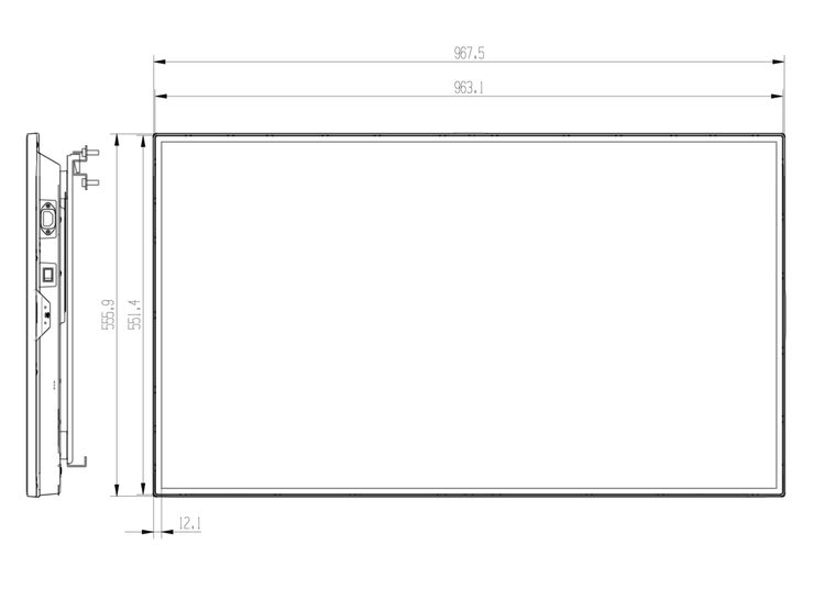 32” Full HD Digital Signage Display - 24/7 Operation . Hisense ...