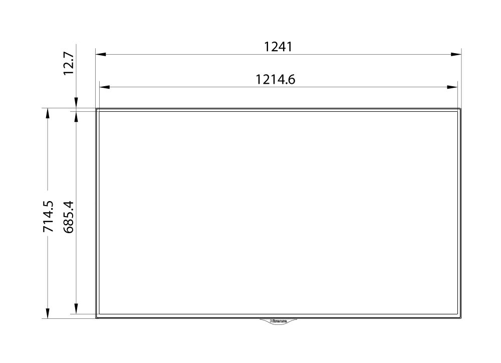 55” 4K UHD Digital Signage Display - 24/7 Operation . Hisense ...