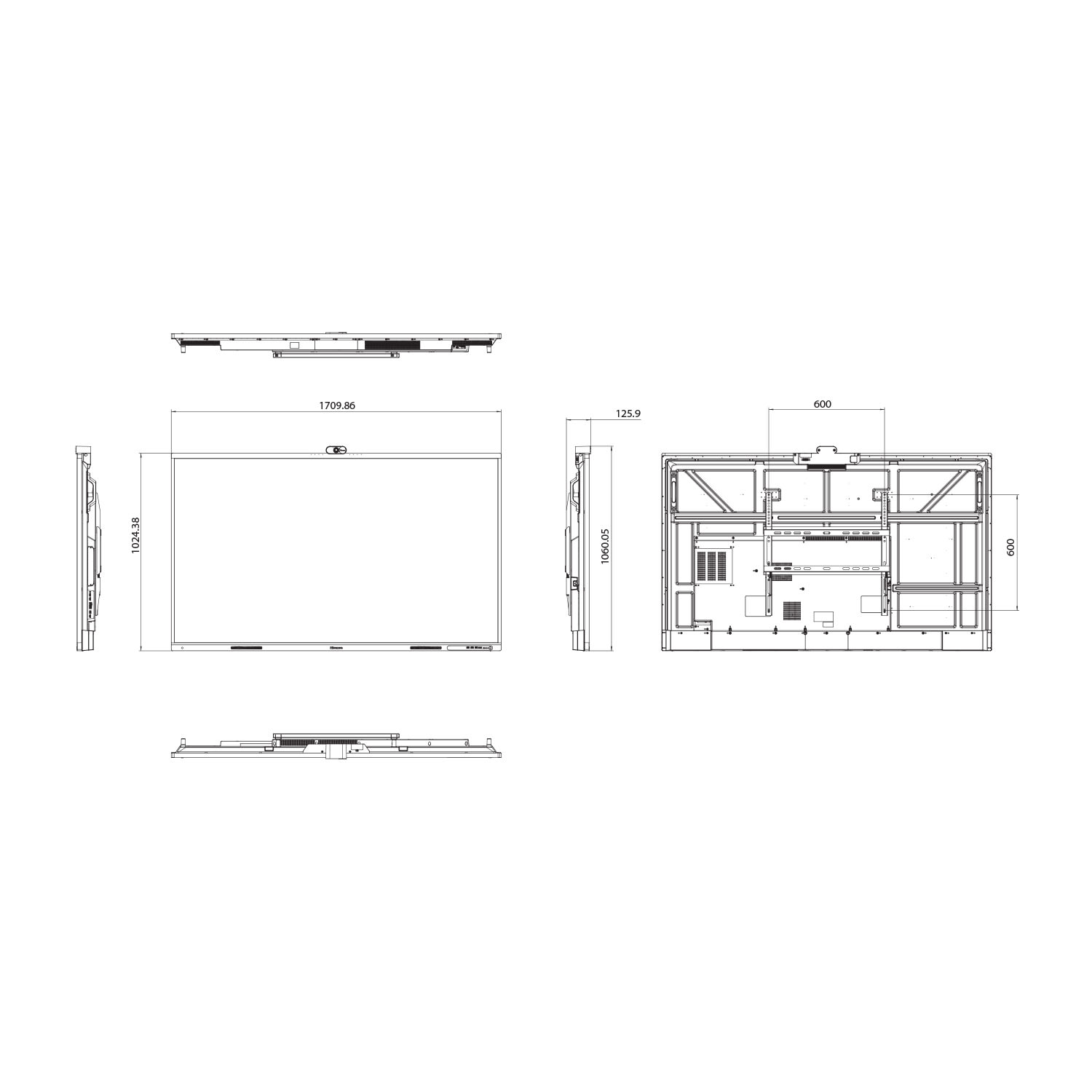 75” GoBoard Live Pro - Advanced Interactive Display. Hisense Commercial ...
