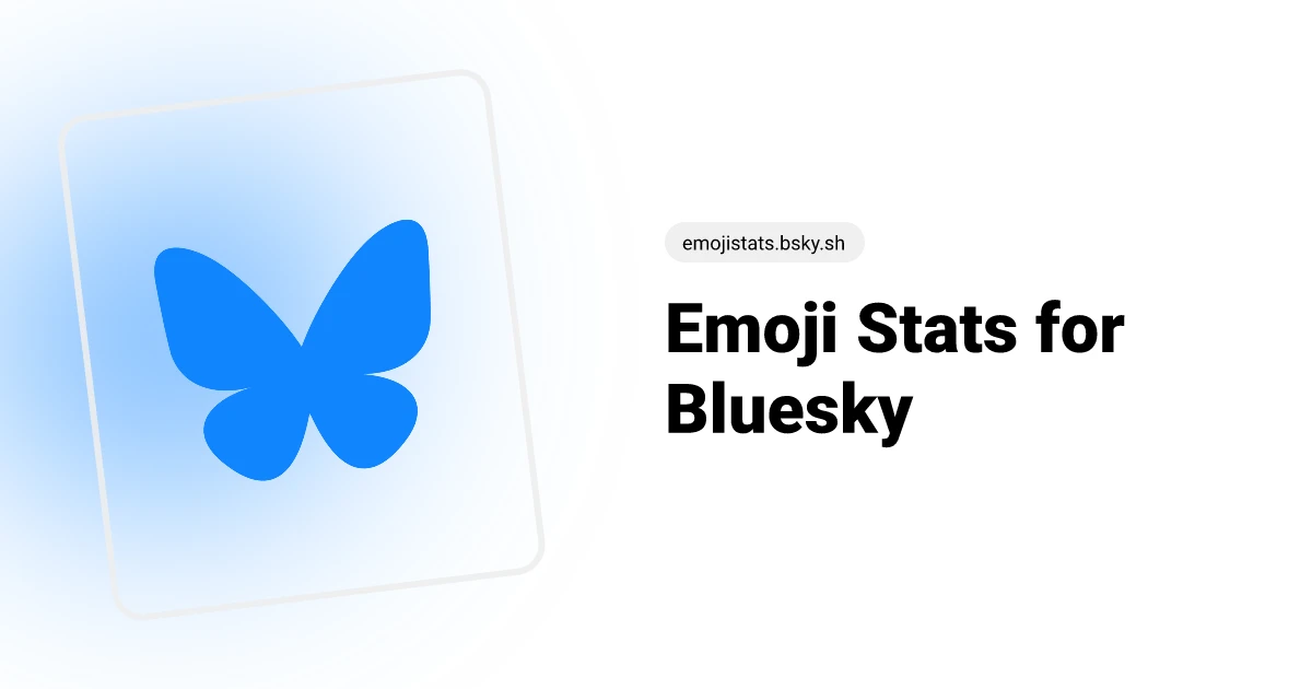 emojistats - Counts, compares, and visualizes emoji use across Bluesky ...