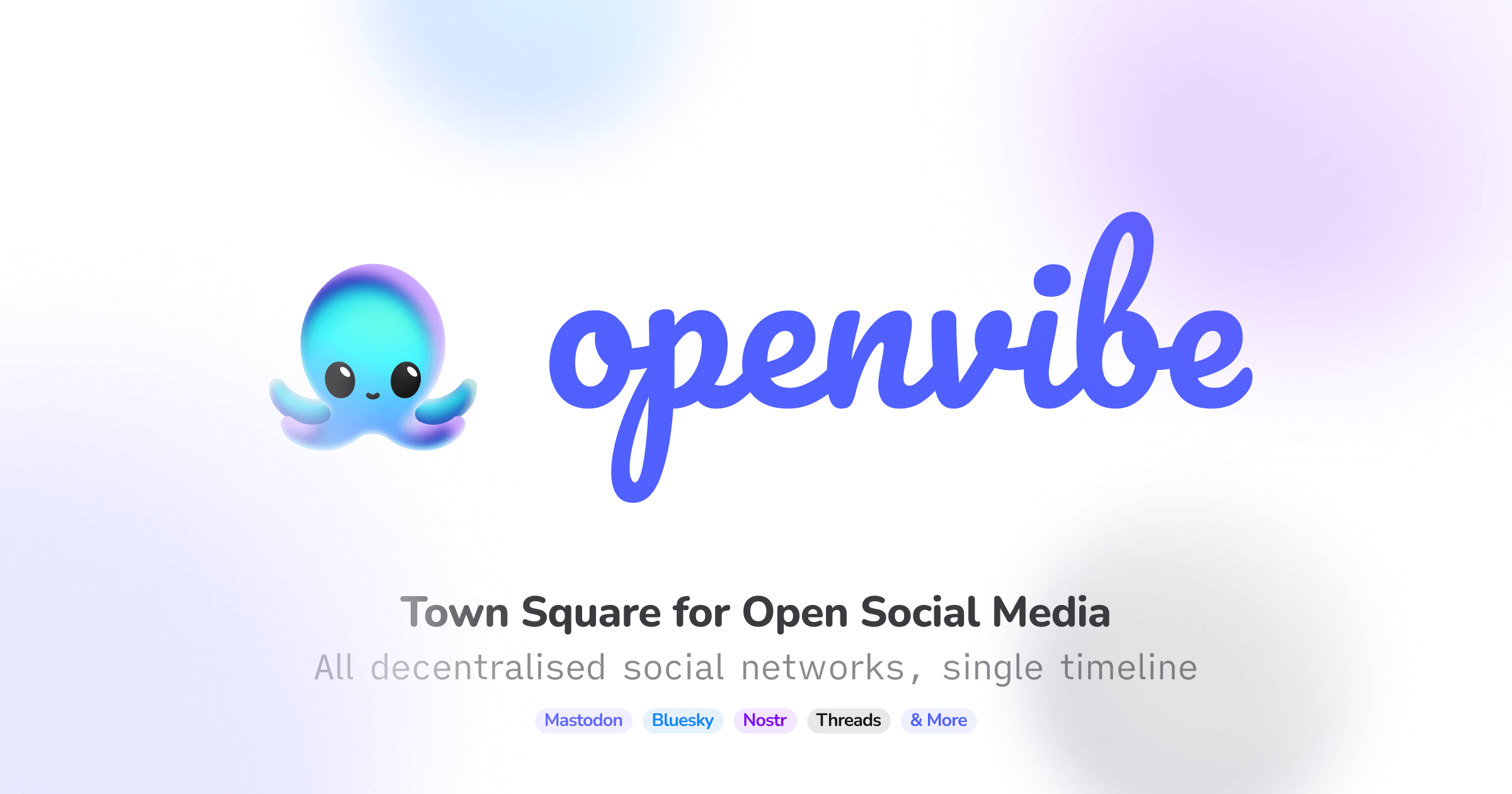 Openvibe - Town square for open social media | BskyInfo