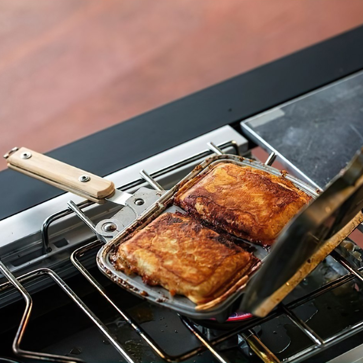 Kẹp Làm Bánh Cắm Trại Du Lịch Snowpeak Hot Sandwich Cooker Tramesino Gr-009R | Công Ty TNHH ...