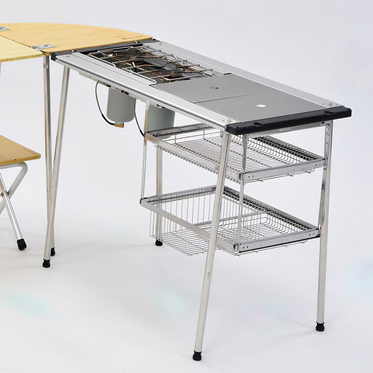 Snowpeak Khay Lưới Đựng Đồ Cắm Trại Du Lịch Kết Hợp Với Các Sản Phẩm Của Mesh Tray 1 Unit Deep ...