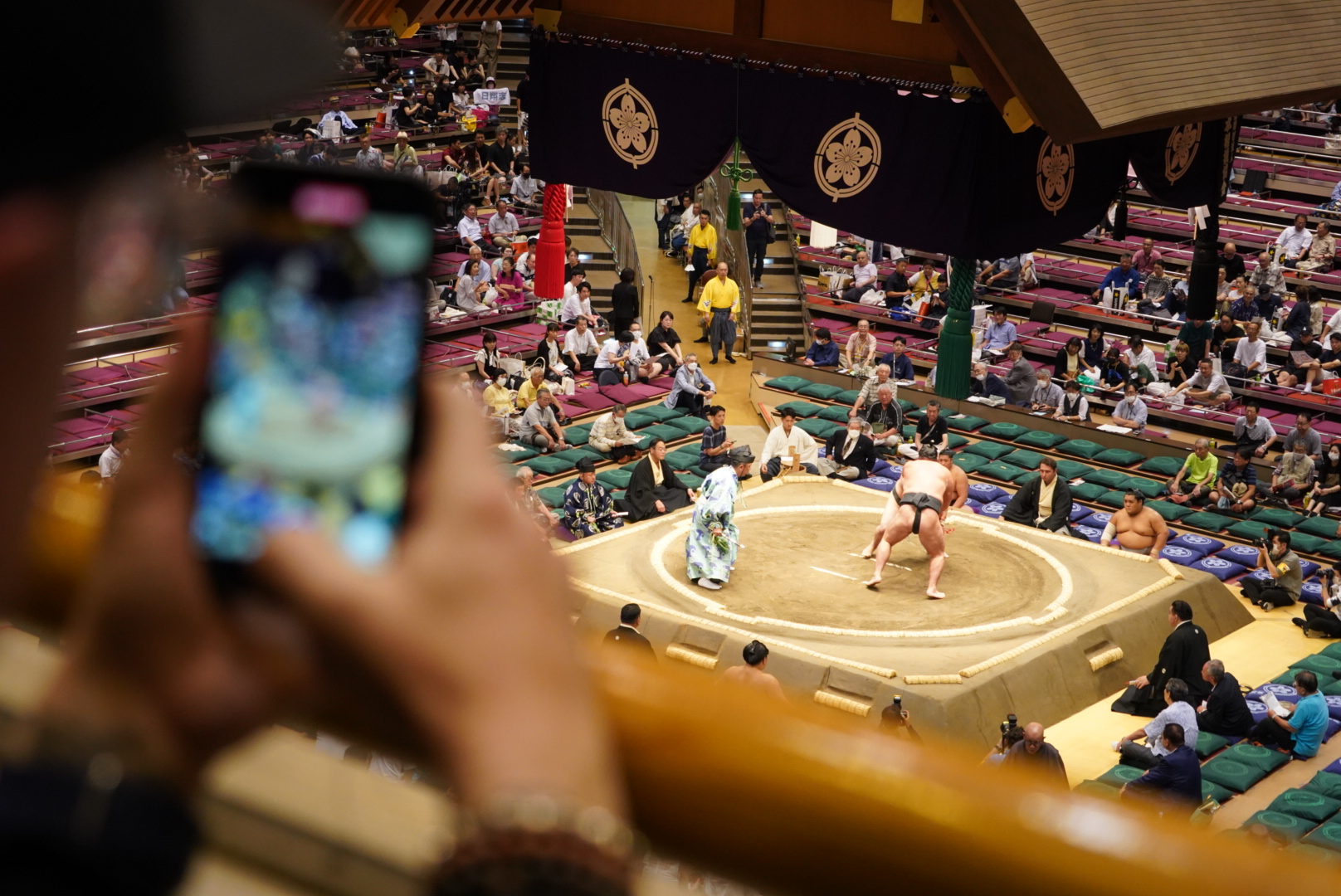 [Sumo Tournament / 【S】Seat] Tokyo Grand Sumo Tournament Tour with ...
