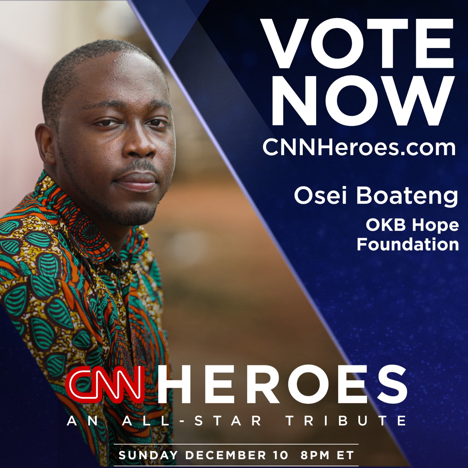 CNN Hero of the Year: Ghana’s Osei Boateng Competes for the Coveted ...