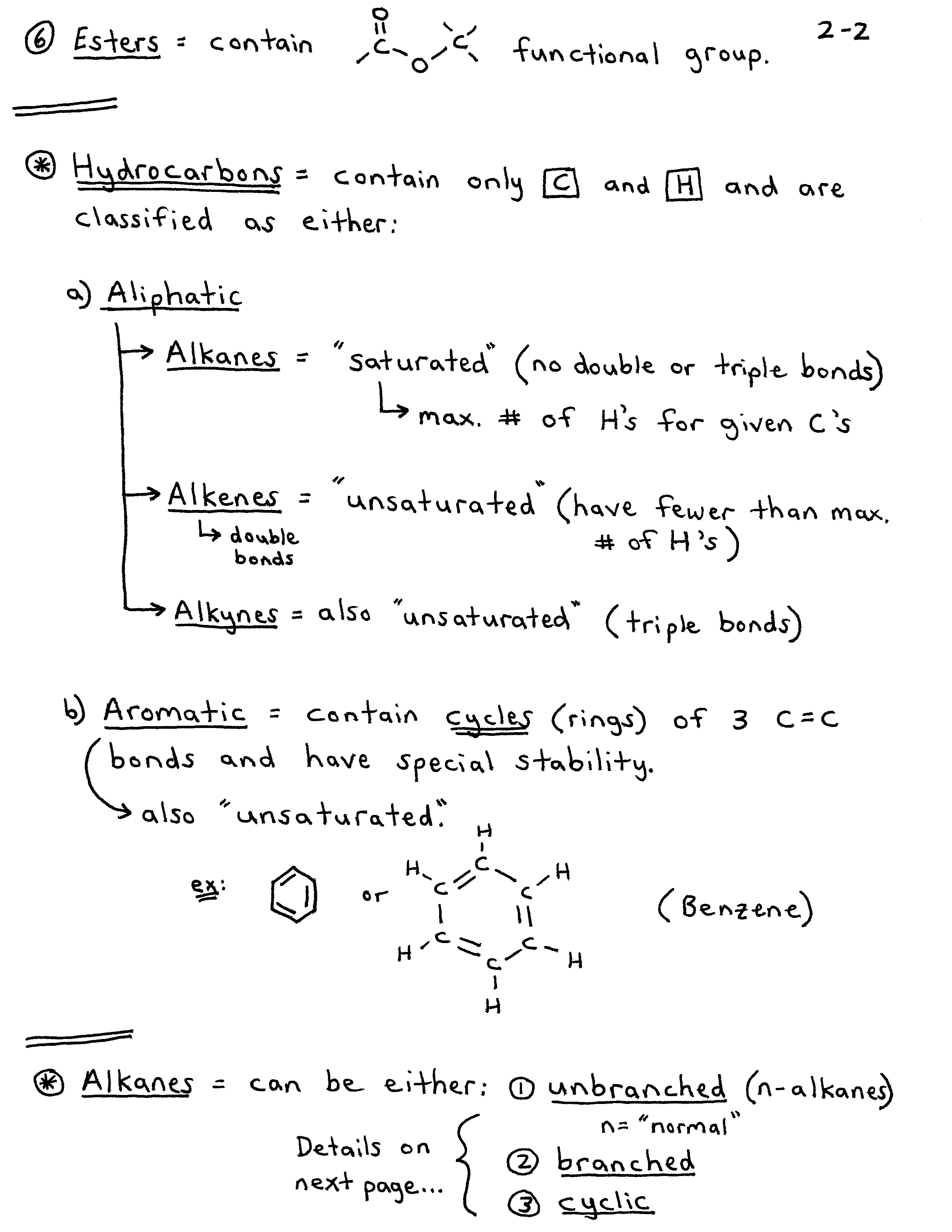 Cycloalkane Vs Aromatic