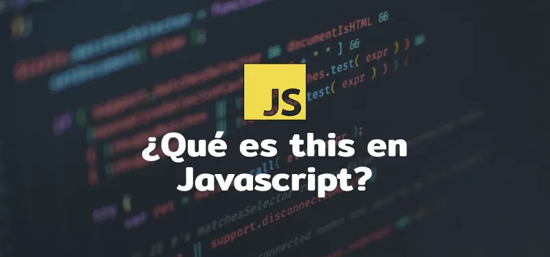 ¿Qué es this en javascript?