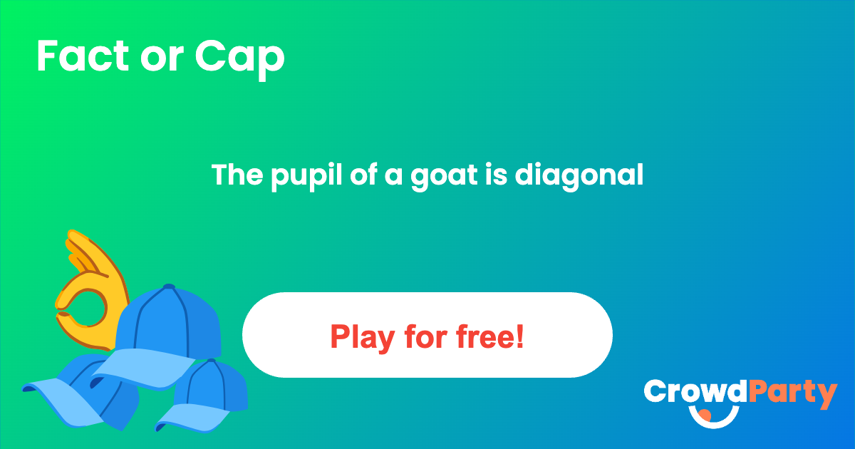 CrowdParty — Fact or Cap — 70 Rounds